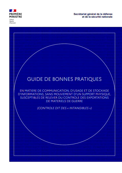 Guide de bonnes pratiques sur le transfert de flux dits « intangibles » | SGDSN